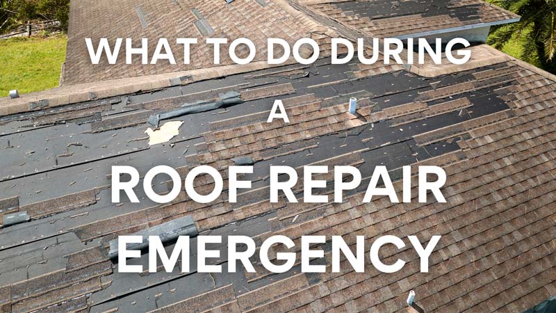 What To Do During A Roof Repair Emergency